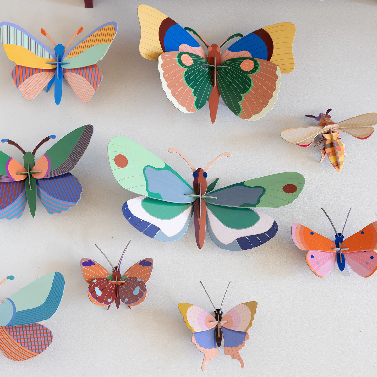 Mint Forest Butterfly 3D Wall Art: Eco-Friendly Decor – Nüline Distribution