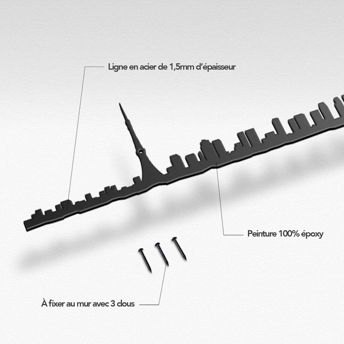Tokyo Line Art: Skyline Silhouette by The Line – Nüline Distribution