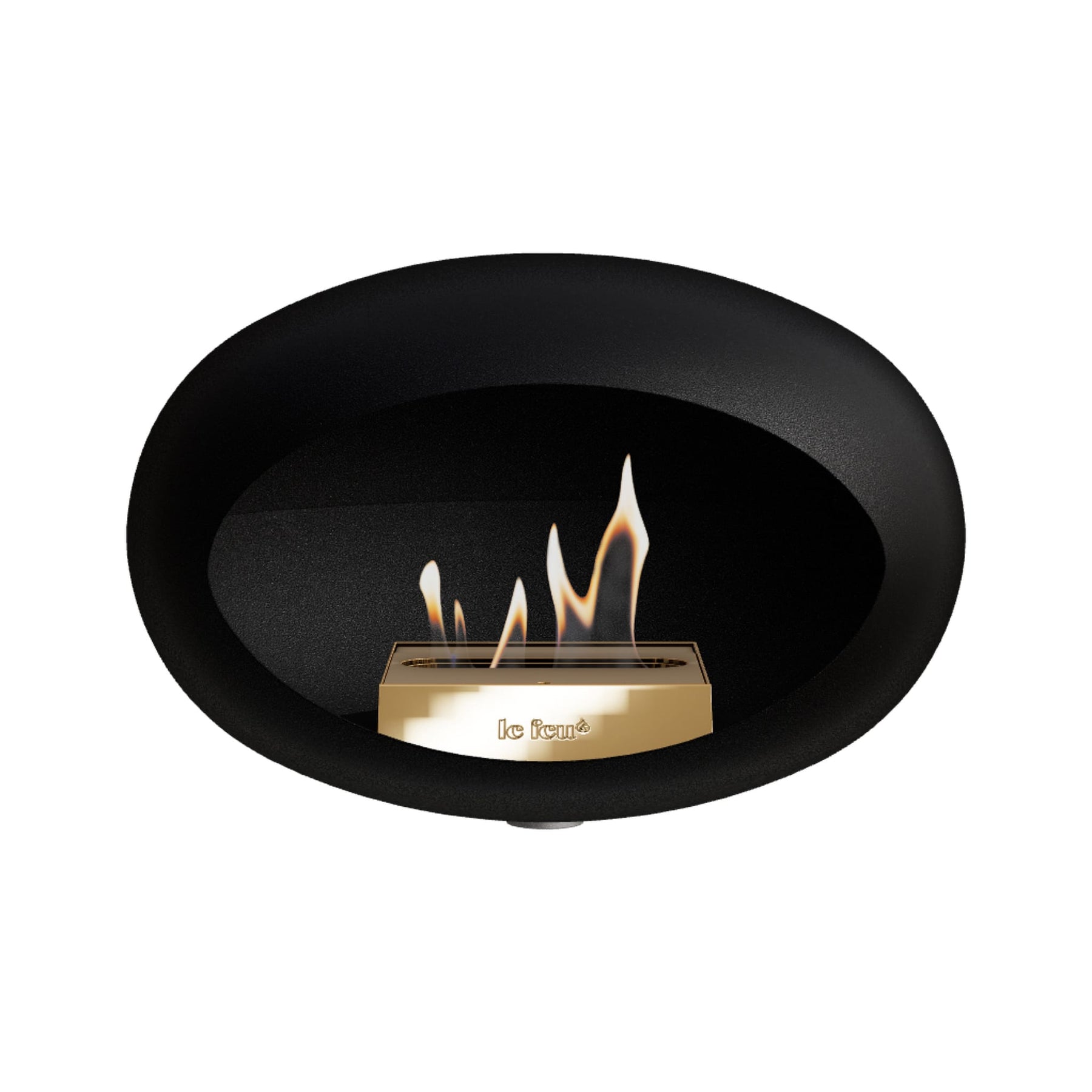 Le Feu Wall: Black Dome Fireplace – Nüline Distribution